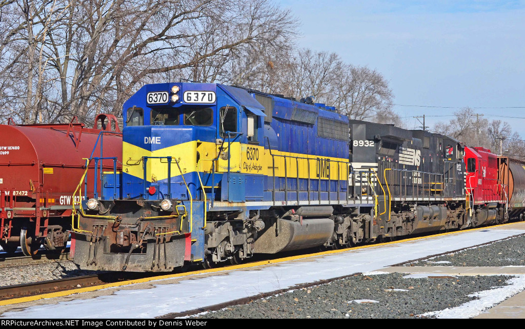 DM&E 6370, CP's Tomah Sub.